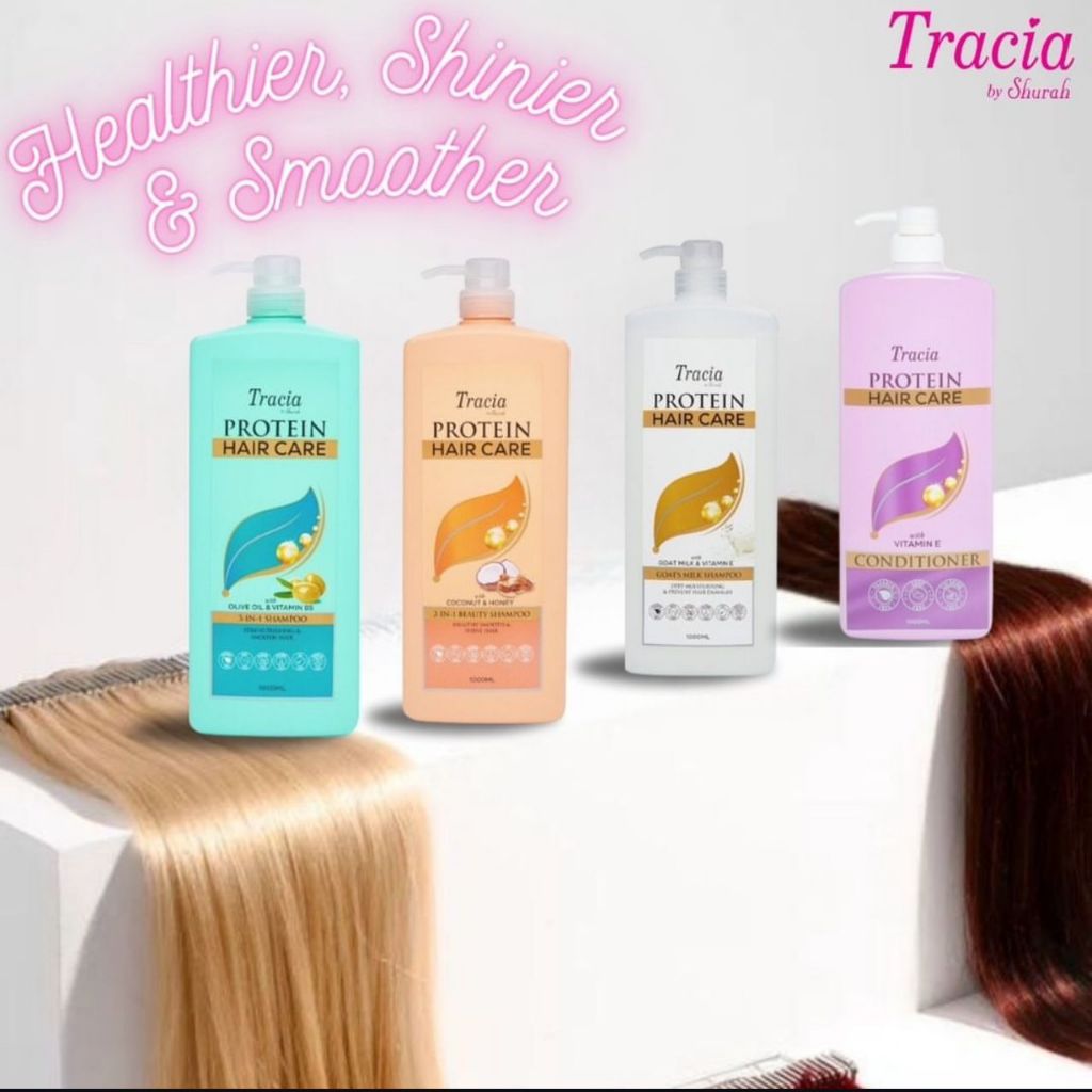 TRACIA PROTEIN HAIR CARE SHAMPOO / CONDITIONER | Shopee Malaysia