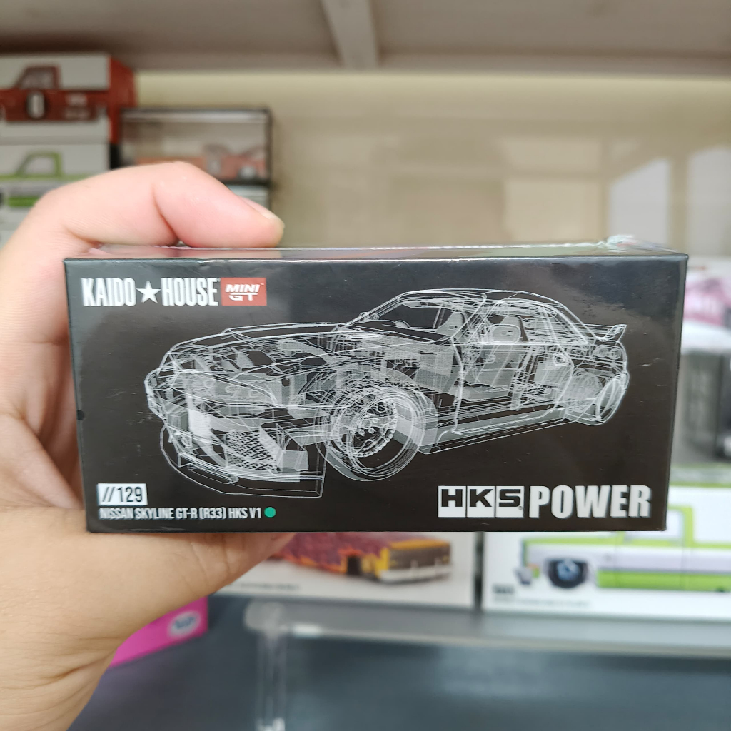 TSM Model Kaido*House X Mini GT Nissan Skyline GT-R (R33) HKS V1 # ...