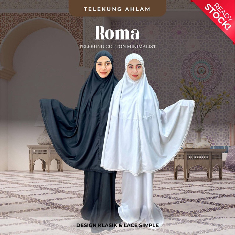 TELEKUNG MINIMALIST COTTON KLASIK DESIGN SIMPLE [ROMA INSPIRATION ...