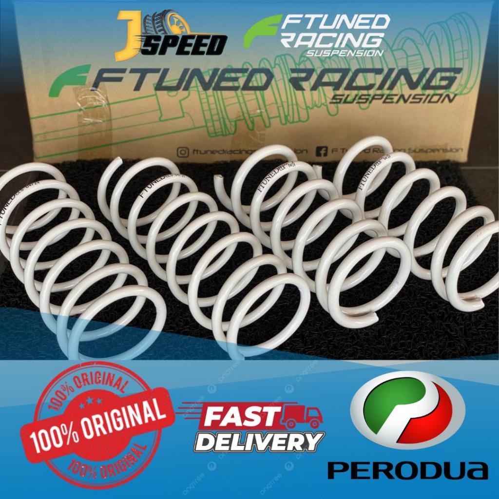 FTUNED LOWERED SPRING SPORT PERODUA CLS SERIES (RANDOM COLOUR RED/WHITE ...