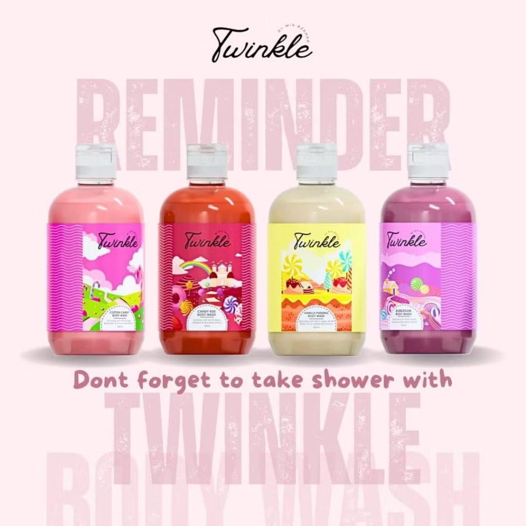 YAYA TWINKLE GEL BODY WASH 500ML｜READY STOCK | Shopee Malaysia