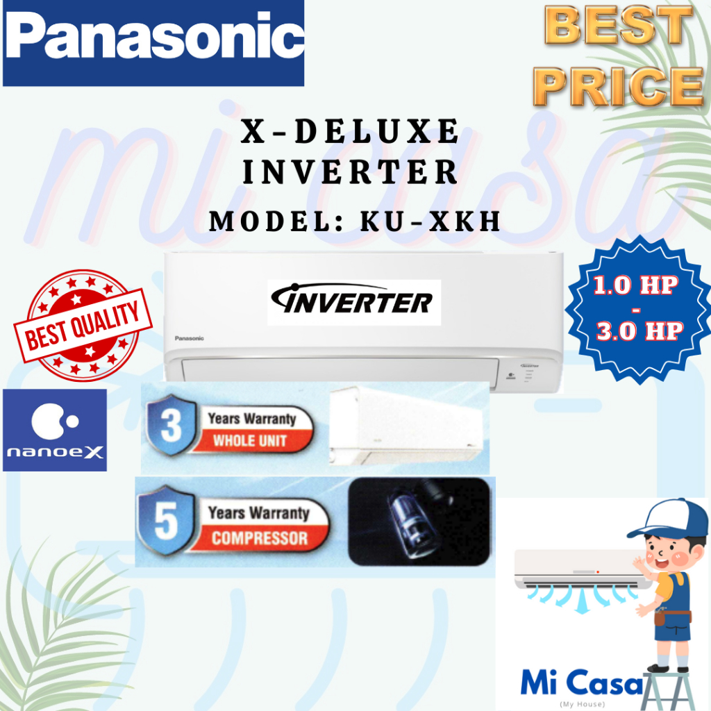SARAWAK SABAH EAST MALAYSIA PANASONIC X-Deluxe Inverter KU Series (AKH ...
