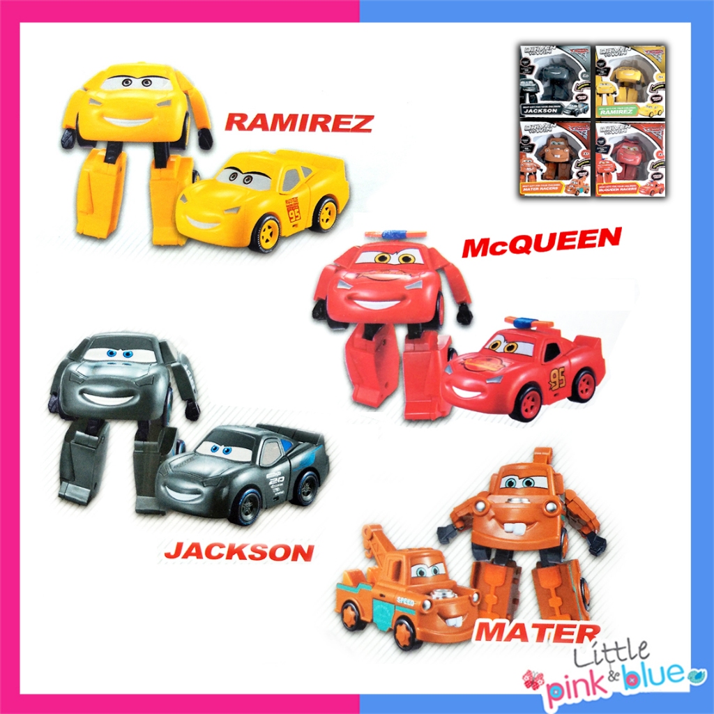 Disney Car3 Deformation Robot Car Transformation Toy | Shopee Malaysia