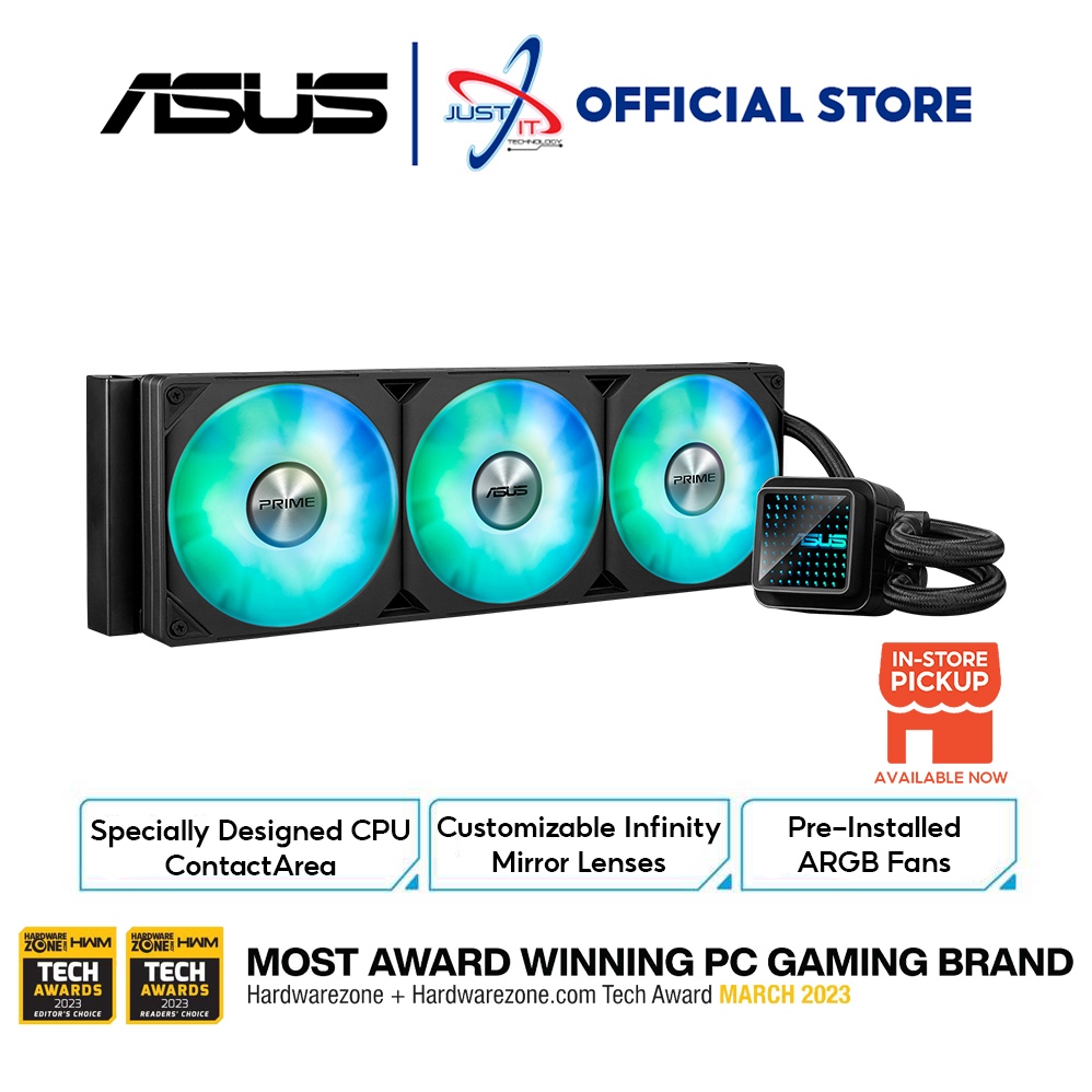 ASUS Prime LC 360 ARGB Aio Liquid Cooler - Black | Shopee Malaysia