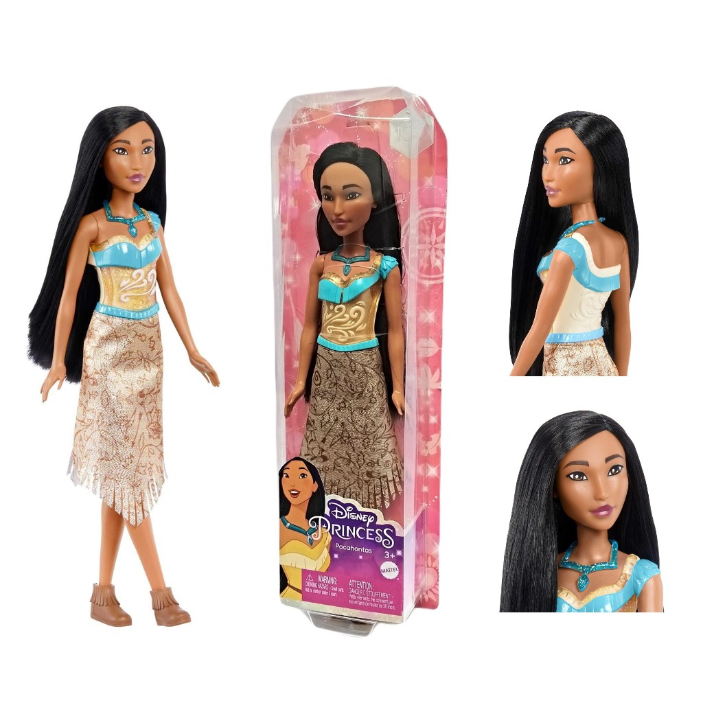 DISNEY PRINCESS POCAHONTAS FASHION DOLL 31CM HLW07 2022 MATTEL | Shopee ...