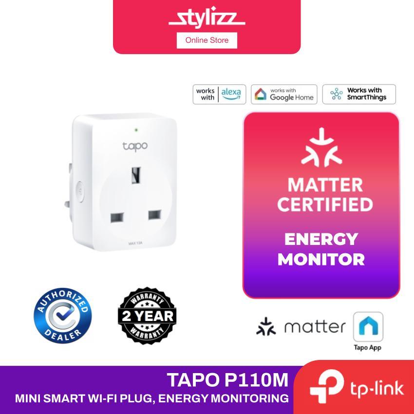 TP-LINK TAPO P110M MINI SMART WI-FI PLUG ENERGY MONITORING | Shopee ...