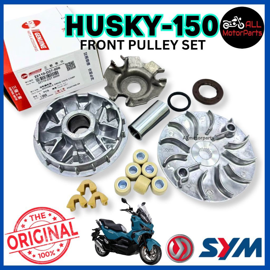 [100% ORI] SYM HUSKY150 HUSKY 150 CVT FRONT PULLEY ROLLER WEIGHT SLIDE PIECE ORIGINAL SYM ...