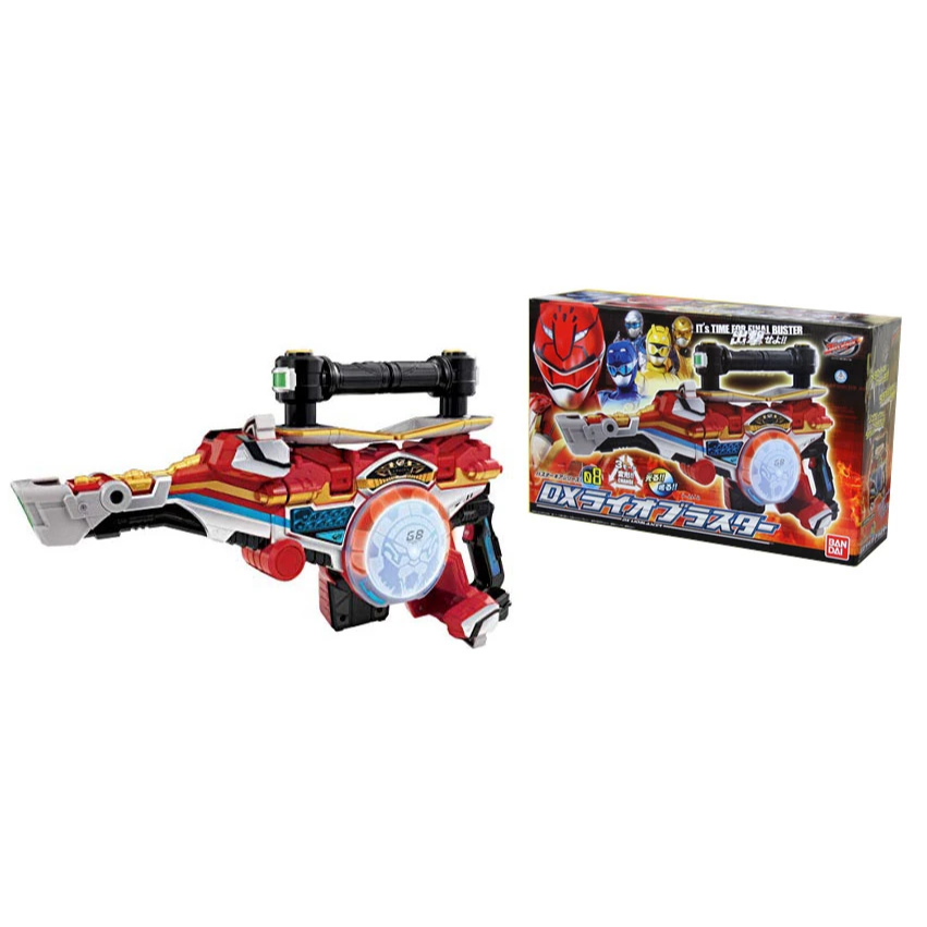 Bandai Tokumei Sentai Go-Buster DX Buster Gear Series 08 DX Rioblaster ...