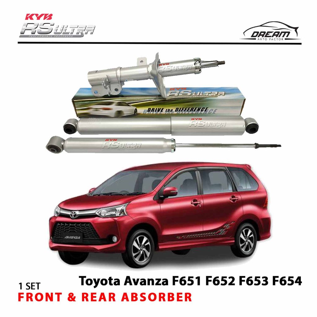 Toyota Avanza 1.3 1.5 F651 F652 F653 F654 Kayaba KYB RS Ultra Front And ...