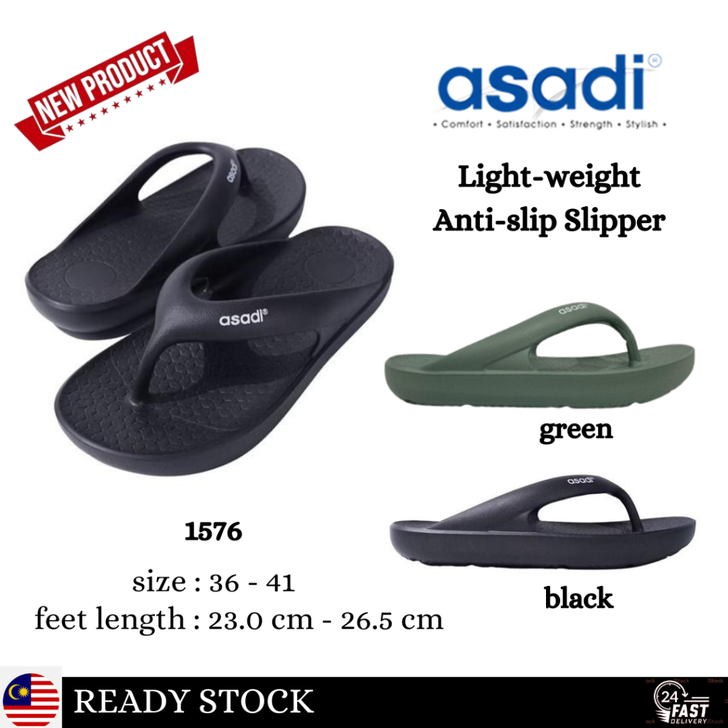 asadi Unisex Sandal Maze Series LJA 1576 | Kasut Selipar flip flop ...