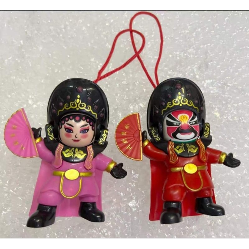 K4139 川剧变脸娃娃 (1套2个)K4139 Anak Patung Menukar Wajah Opera Sichuan (1 set ...