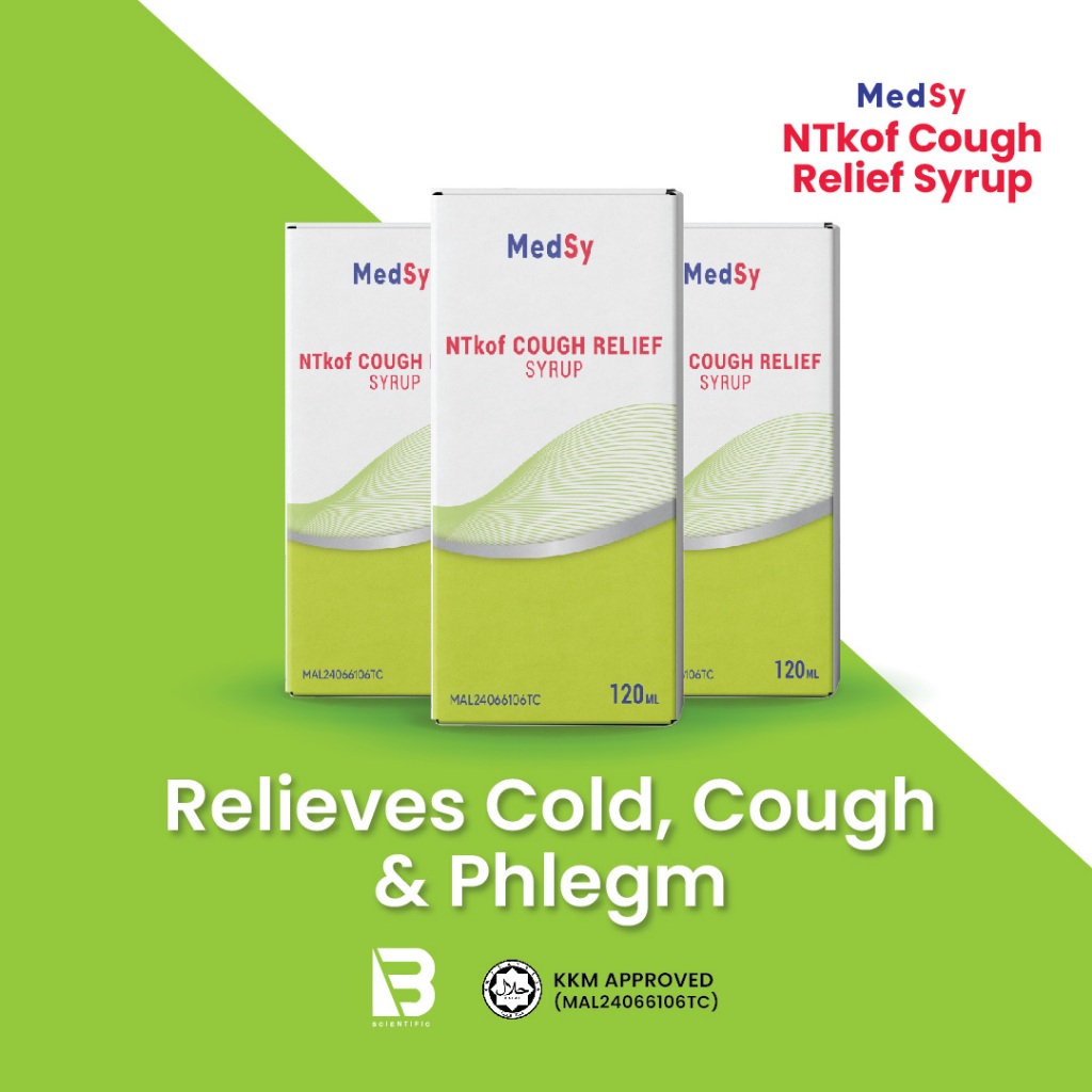 MedSy NTkof Cough Relief Syrup 120mL | Shopee Malaysia