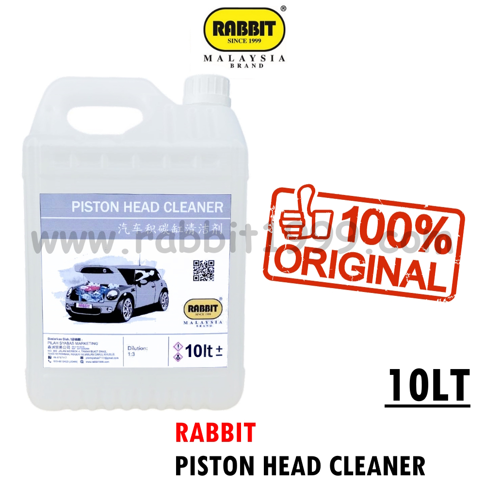 RABBIT PISTON HEAD CLEANER - 10Lt - piston cleaner / cuci piston ...