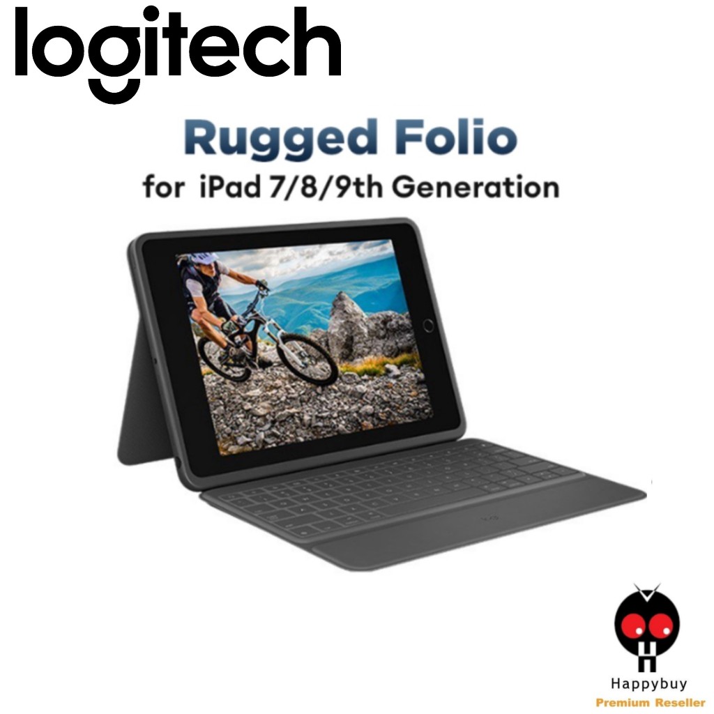 Logitech Rugged Folio Ultra Protective Keyboard Case With Smart Connector Shopee Malaysia
