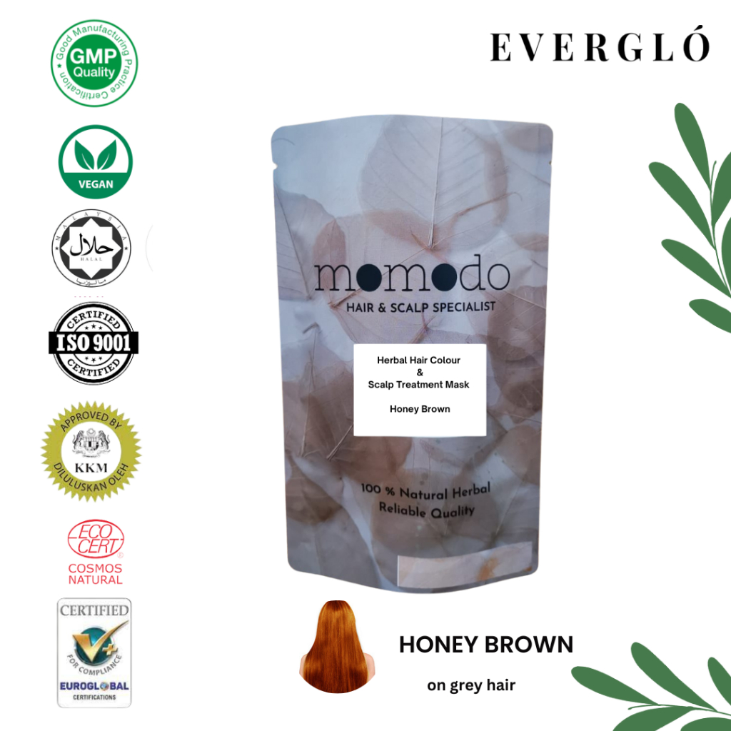 Organic Hair Dye Herbal Hair Colour Herbal Hair Dye Pewarna Rambut ...