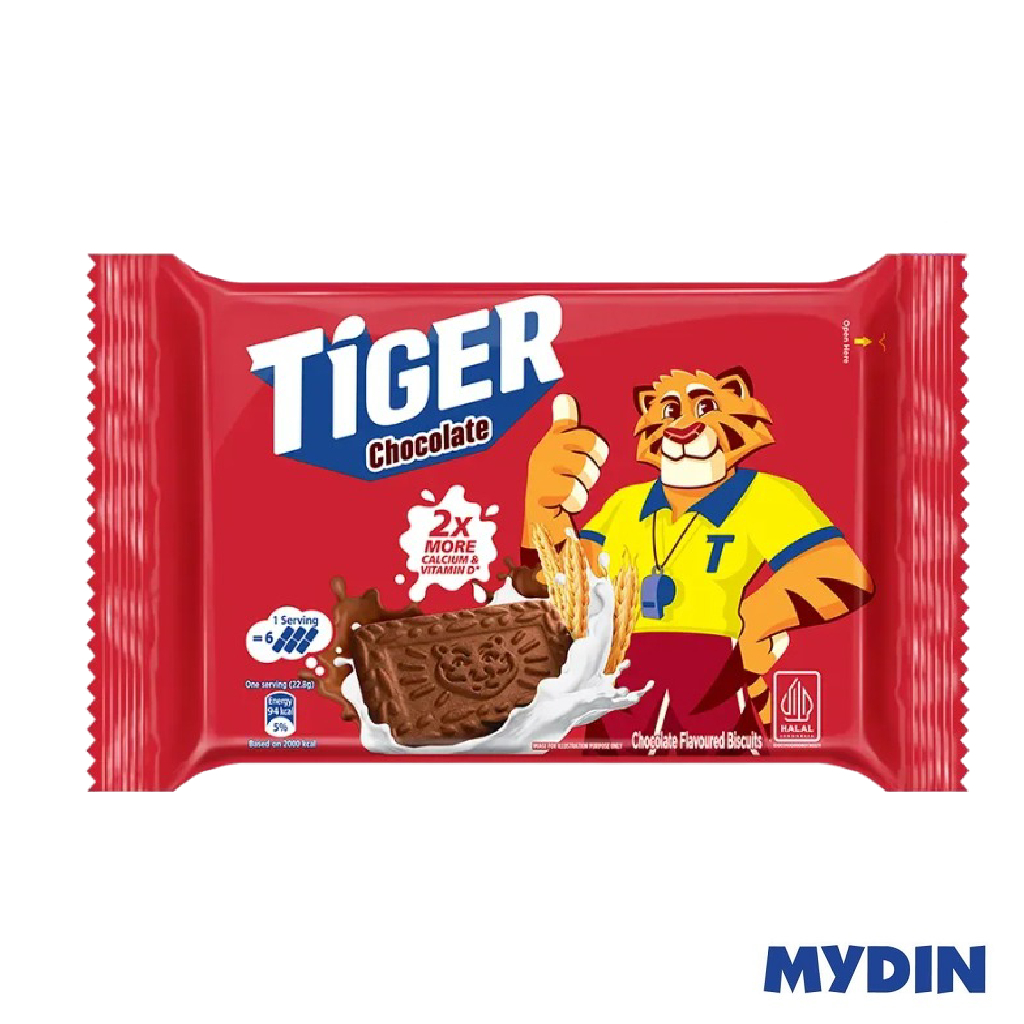 Tiger Biscuit Chocolate Mid Pack (144.4g) | Shopee Malaysia