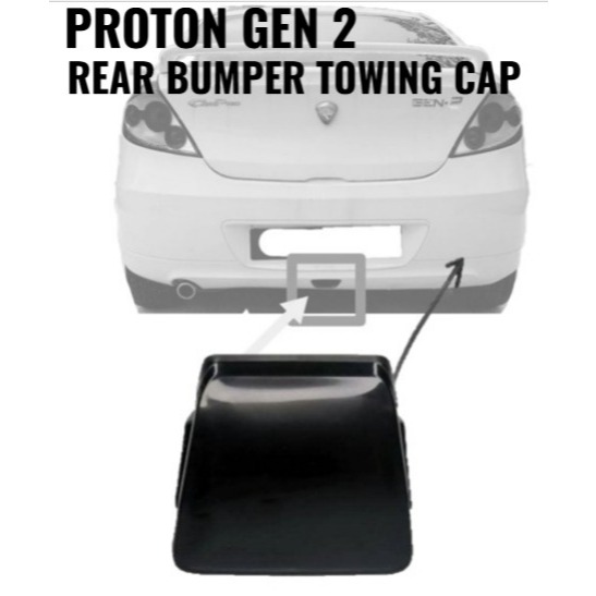 Proton Persona Gen2 Gen 2 2004 2005 Year Rear Bumper Skirt Towing Cover ...