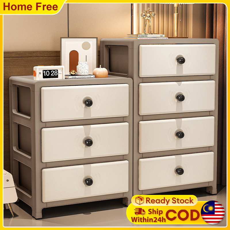 L35cm 3~6 Layers Drawer Cabinet With Wheels Multi-purpose Drawer ...
