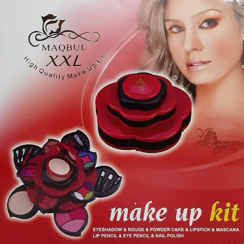 Maqbul XXL High Quality Make-Up Kit Full Complete Set.(Ready Stock ...