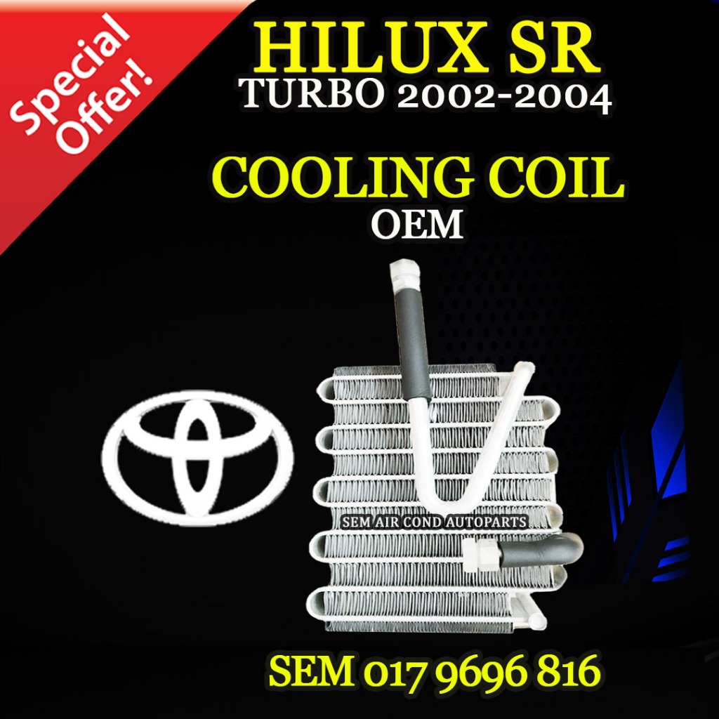 TOYOTA HILUX SR TURBO 2002-2004 YEAR OEM NEW COOLING COIL/ EVAPORATOR ...