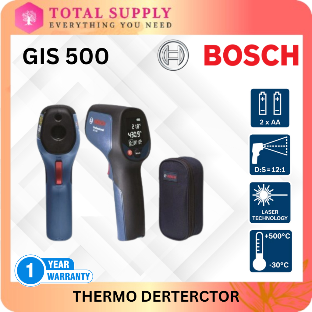 BOSCH GIS 500 PROFESSIONAL THERMO DETECTOR | Shopee Malaysia