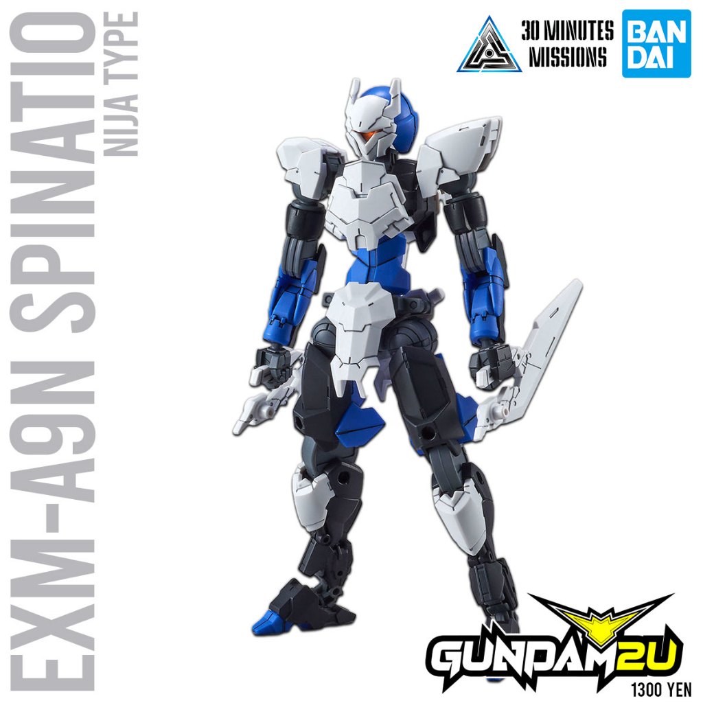BANDAI 30MM 1/144 Spinatio Ninja Type EXM-A9n - 30 Minutes Missions ...