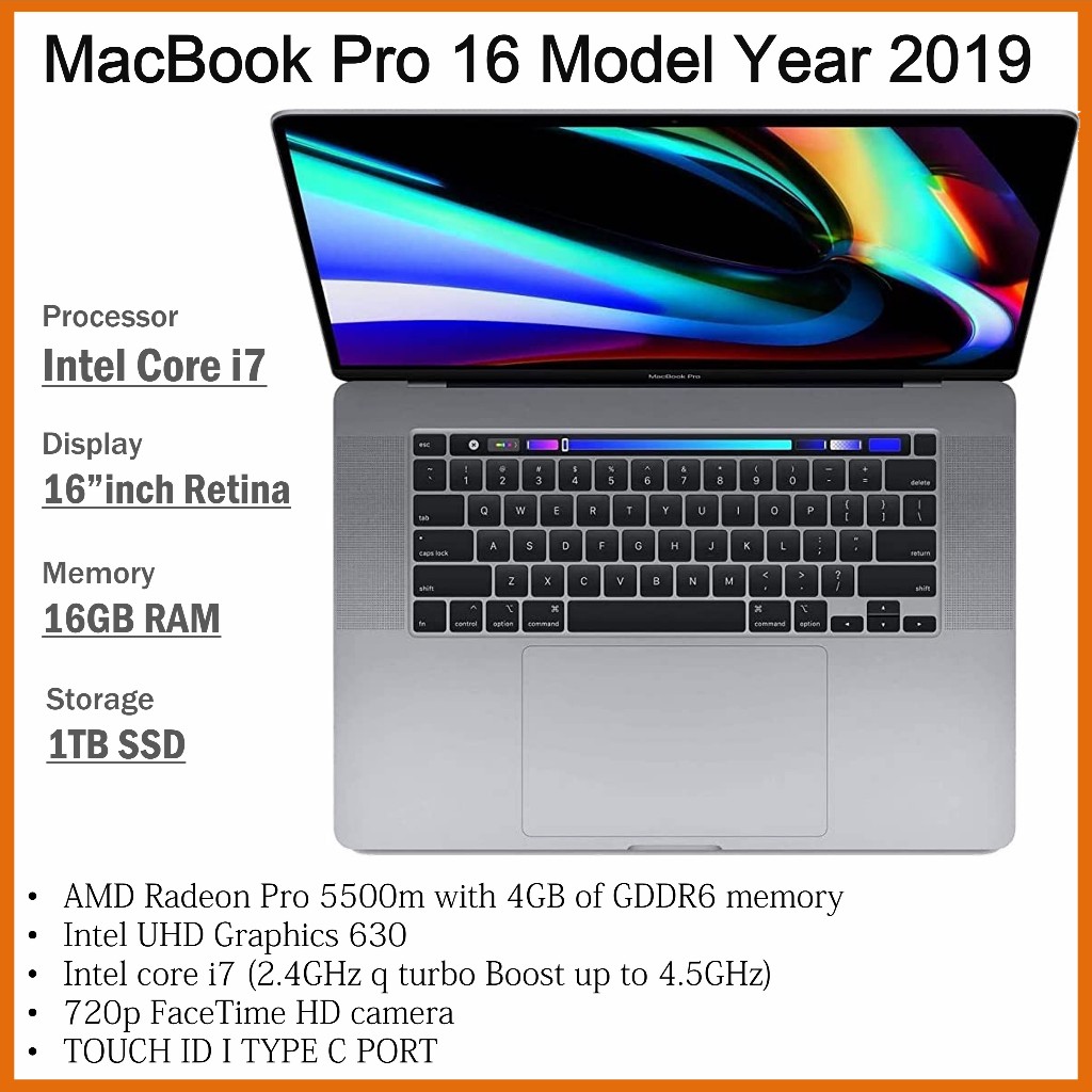 (Refurbished) MBP 13 / 15 / MBA 11 / 13 Core i5 / i7 / i9 / M1 Processor ( UP TO 16GB RAM 1TB ...