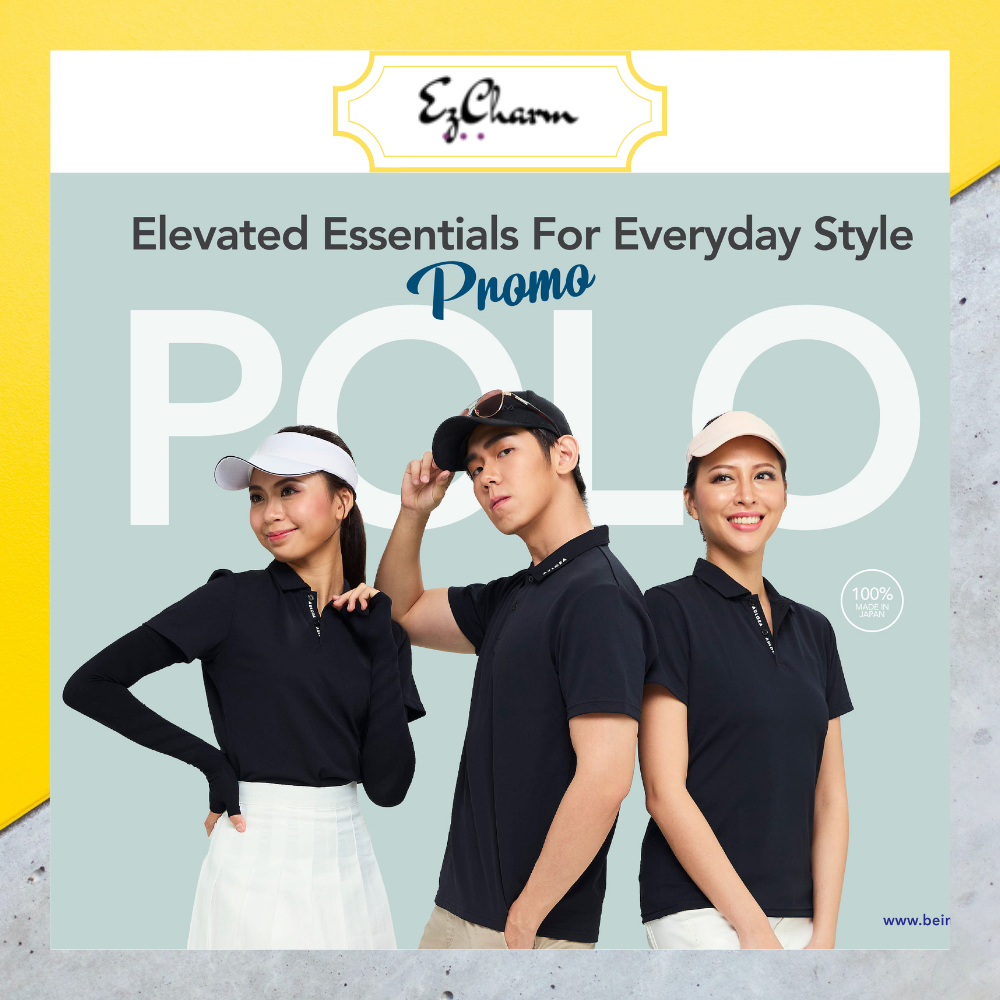 ezcharm Aulora Polo Shirt with Kodenshi Limited Edition | Shopee Malaysia