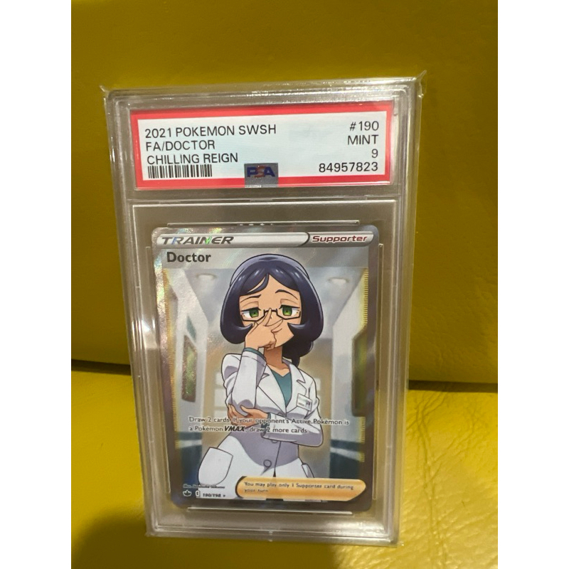 Pokemon Tcg - Doctor Full art PSA 9 Graded | Shopee Malaysia