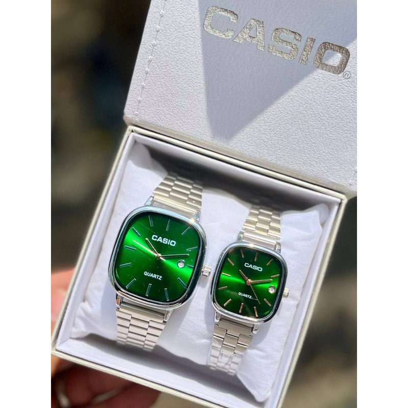 CASIO COUPLE WATCH SET WITH BOX READY STOCK | Shopee Malaysia