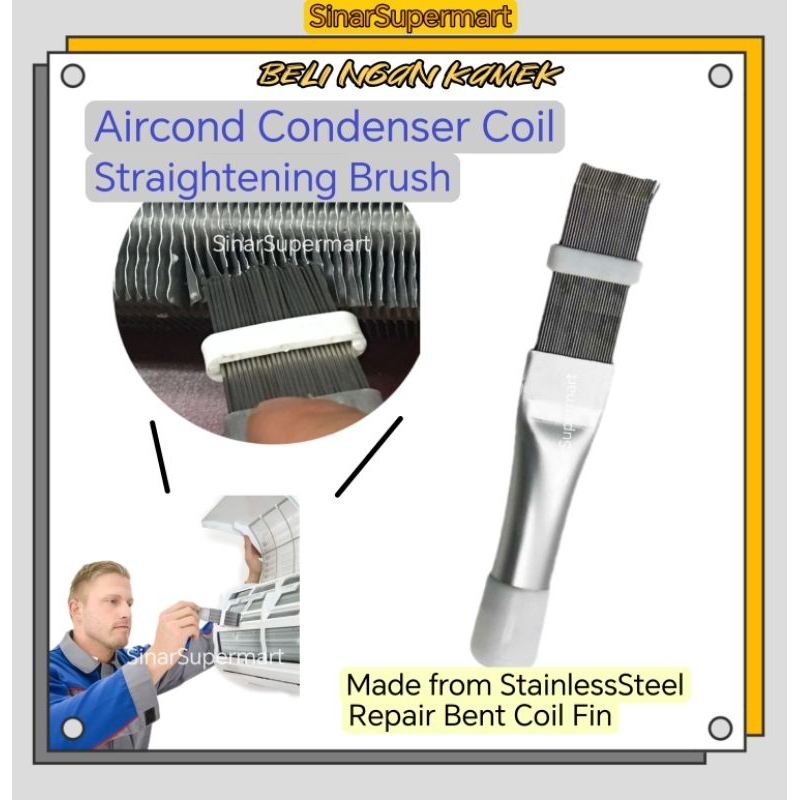Air Conditioner Stainless Steel Fin Comb Repair Tool Aircond Condenser ...