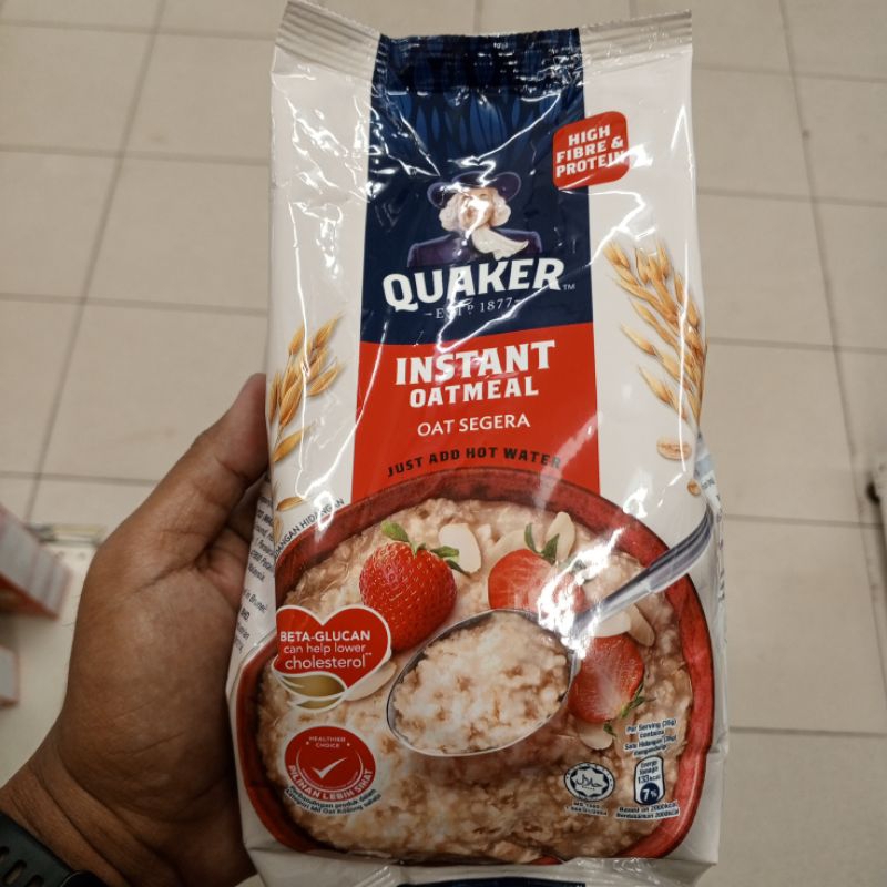 Quaker Instant Oatmeal Oat Segera 300g | Shopee Malaysia