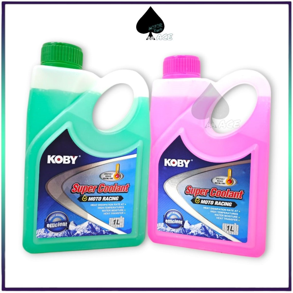 ORIGINAL KOBY SUPER Coolant Premixed Long Life Coolant Radiator 1L ...