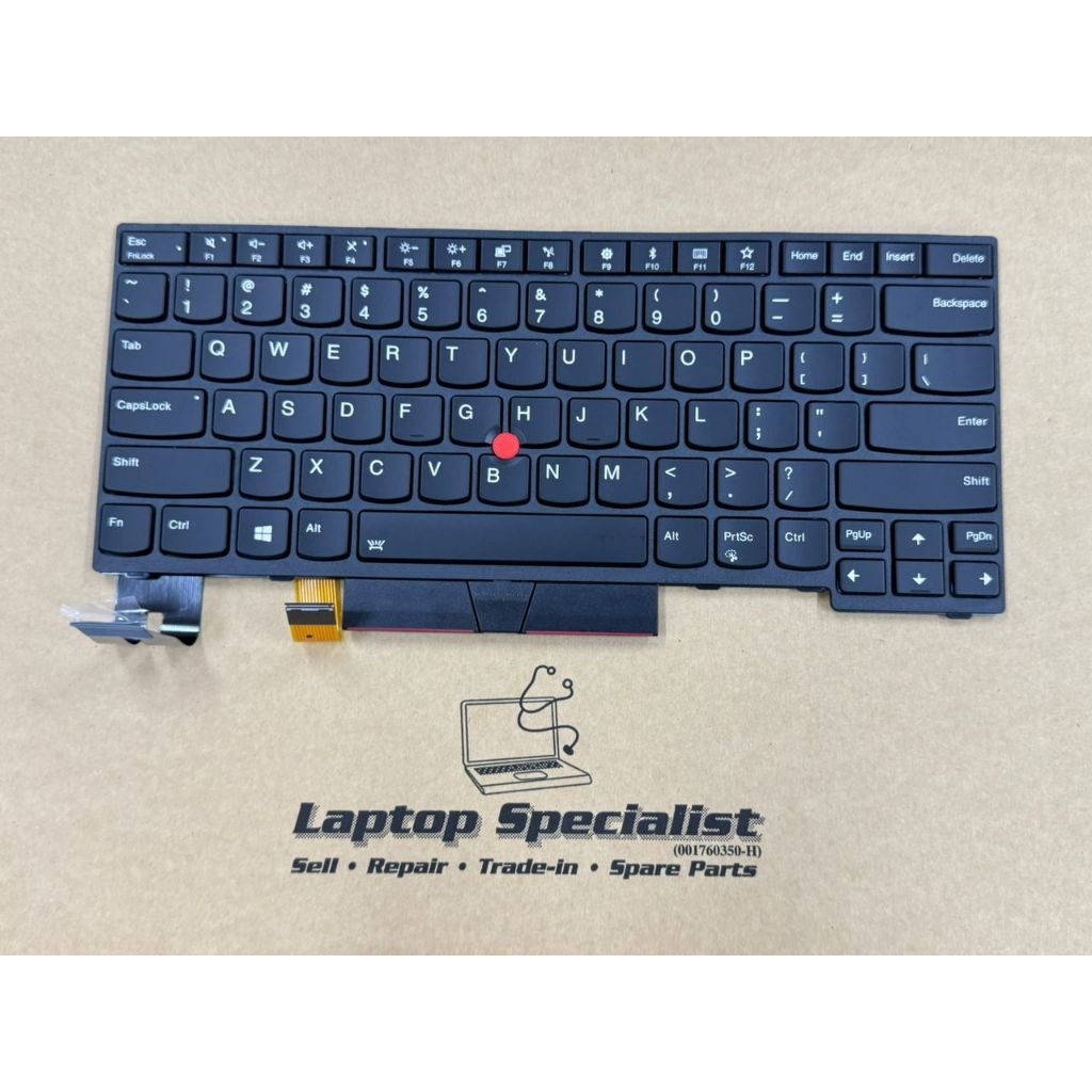 LENOVO ThinkPad T490 Keyboard (US Version) WITH TRACKPOINT & BACKLIT ...