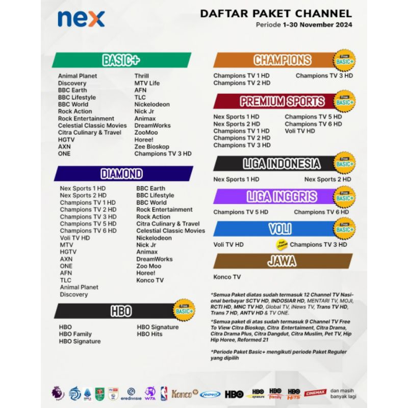 TOP-UP NEX PARABOLA MERAH/KUNING/MOLA BLACK/BIRU/HIJAU/combo | Shopee ...