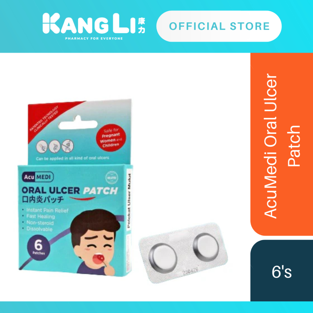 AcuMedi Oral Ulcer Patch 6's | Shopee Malaysia