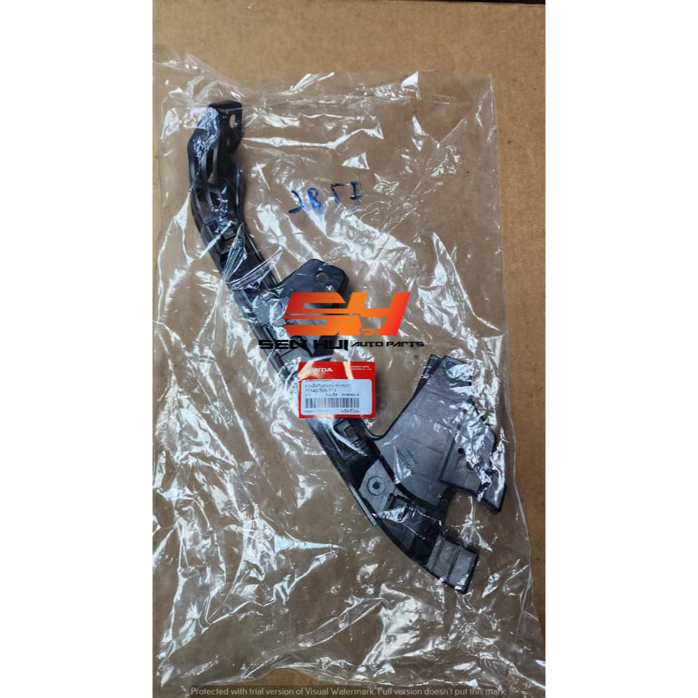 Honda City 71140-T9A-T11 BRACKET Front Bumper Right RH side big Genuine ...