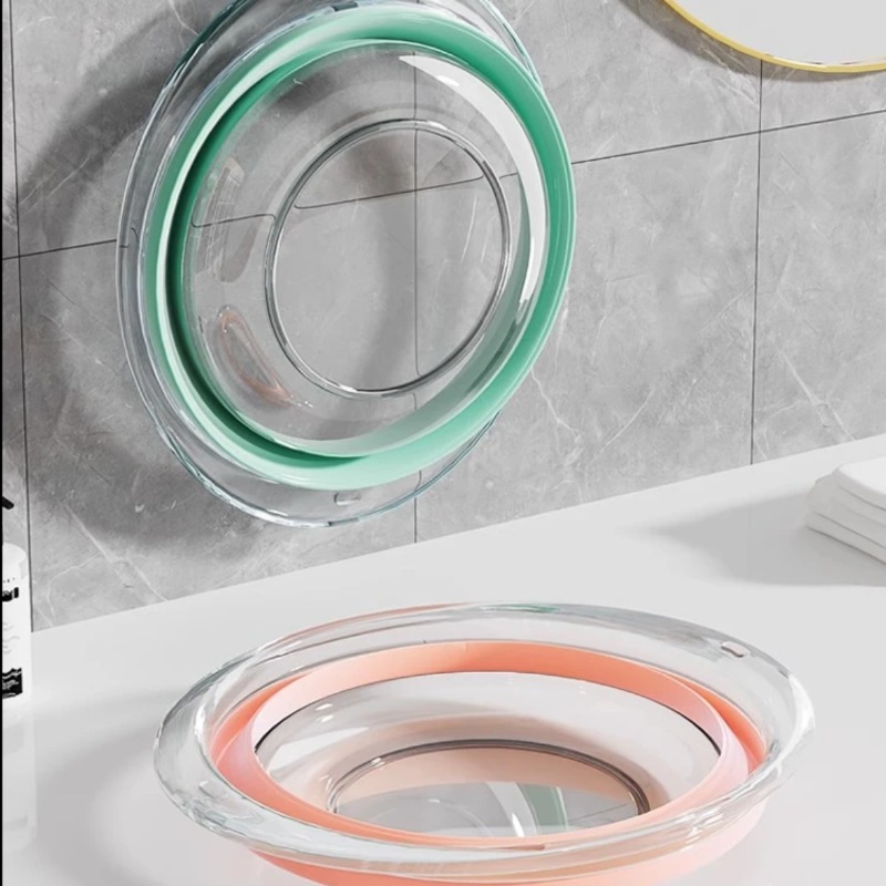 Multifunction Foldable Wash Basin Portable Household Basin Travel Face ...