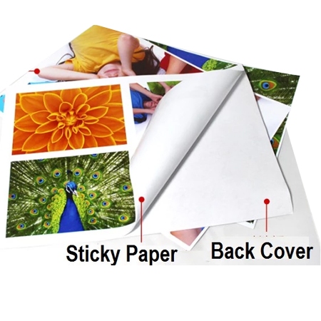 High Glossy Photo Sticker Paper for Labeling Printing A4 and A3 Size ...