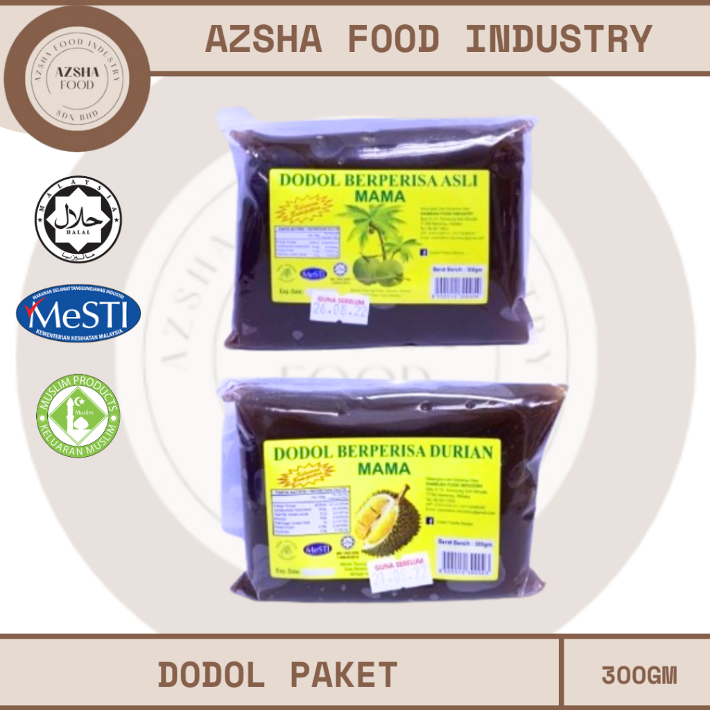 DODOL PAKET MELAKA HALAL 300GM | Shopee Malaysia