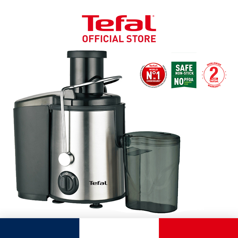 Tefal Juicer 100% Fresh Juice Extraction Blender Cold Pressed Chewing Juice Extraction Machine ...
