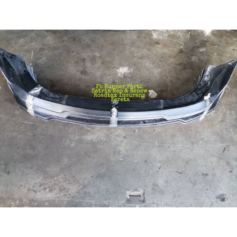 Proton Satria Neo Lip Bawah Bumper Depan Fiber | Shopee Malaysia