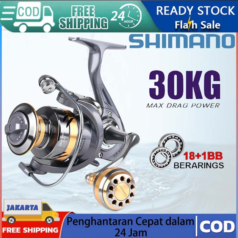 SHIMANO Reel Reel Spinning Fishing Reel Spinning Reel barang pancing ...