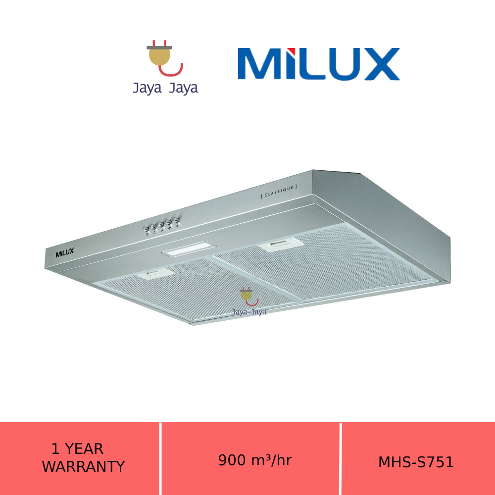 Milux Slim Hood MHE-72MC Cooker Hood MHE72MC MHS-S751 MHSS751 | Shopee ...