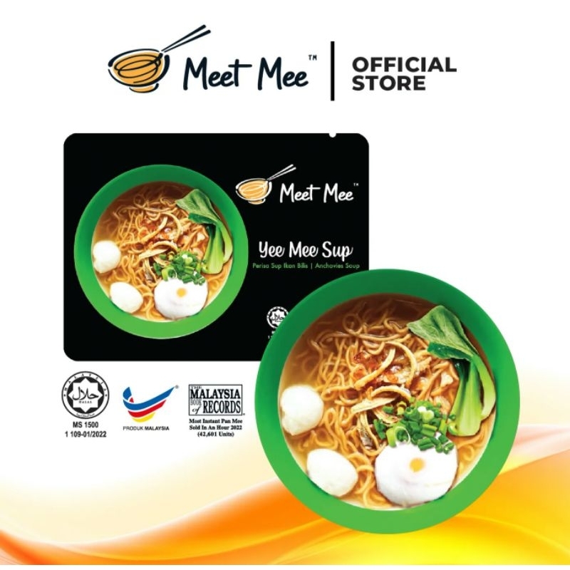【MEET MEE】*HALAL* Yee Mee Soup (Anchovies Broth) | Yee Mee Sup (Perisa ...