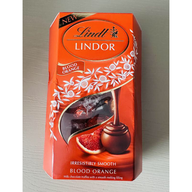 Lindt lindor blood orange cornet 200g | Shopee Malaysia