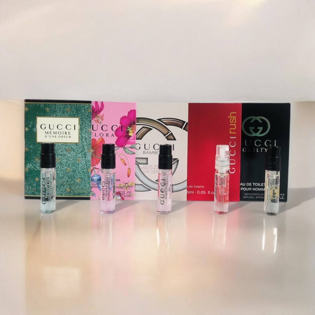 Gucci All Series 1.5ml 2ml Vial Fragrance [ 古驰 ] 香水小样试用旅行装 Perfume ...