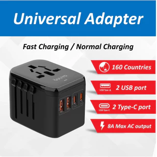 universal travel adapter - Prices and Promotions - Apr 2025 | Shopee ...