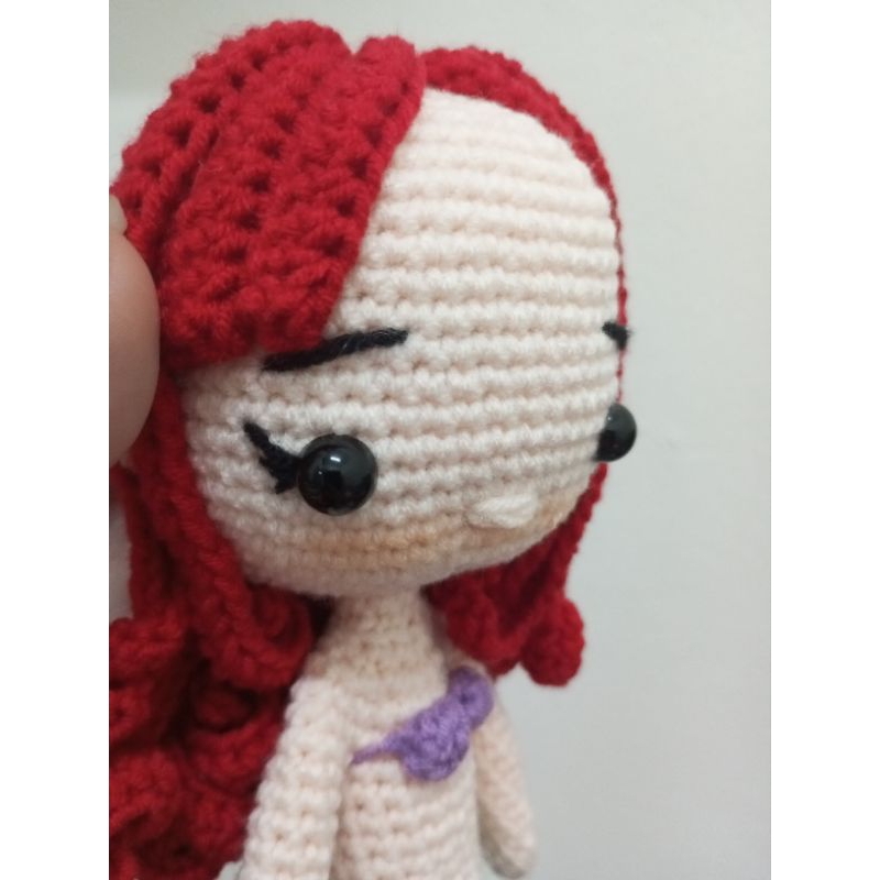 Crochet Ariel Little Mermaid (pre-order) | Shopee Malaysia
