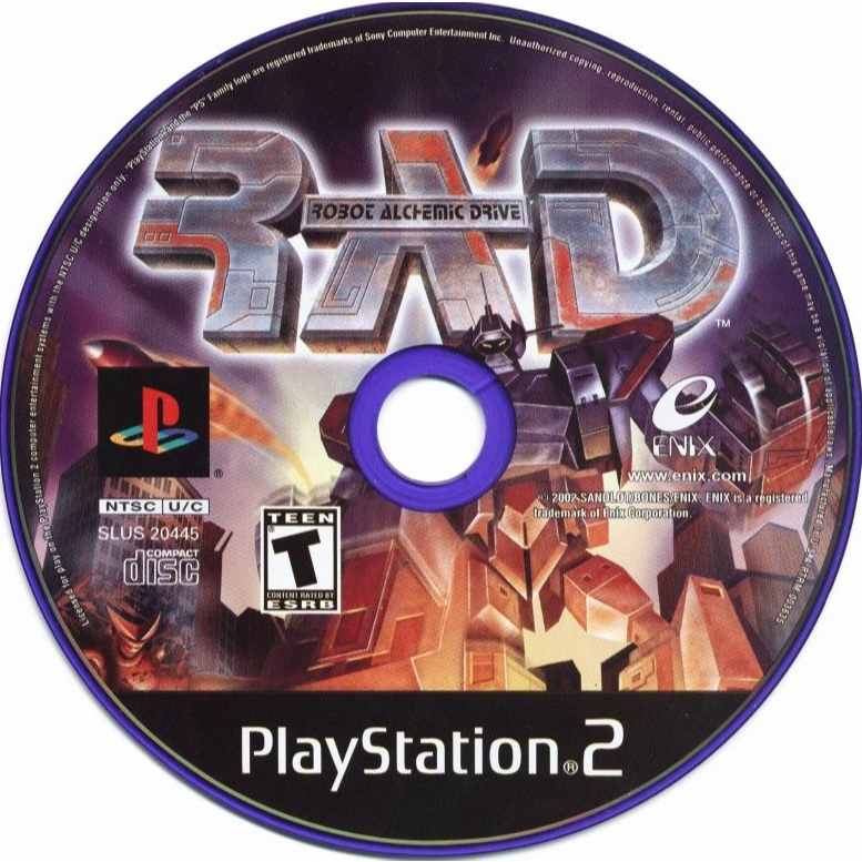 PS2 Robot Alchemic Drive (CD GAME) | Shopee Malaysia